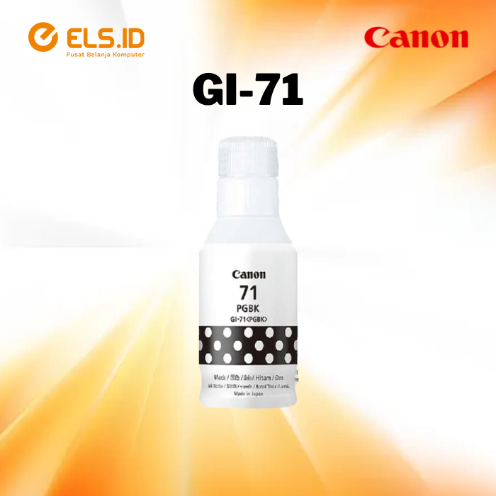 Jual Tinta Refil Canon GI-71 - Black | Shopee Indonesia