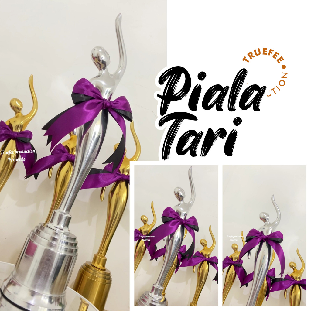 Jual PIALA LOGAM ALUMUNIUM TARI DANCE BALET UNIK ARTISTIK | Shopee ...