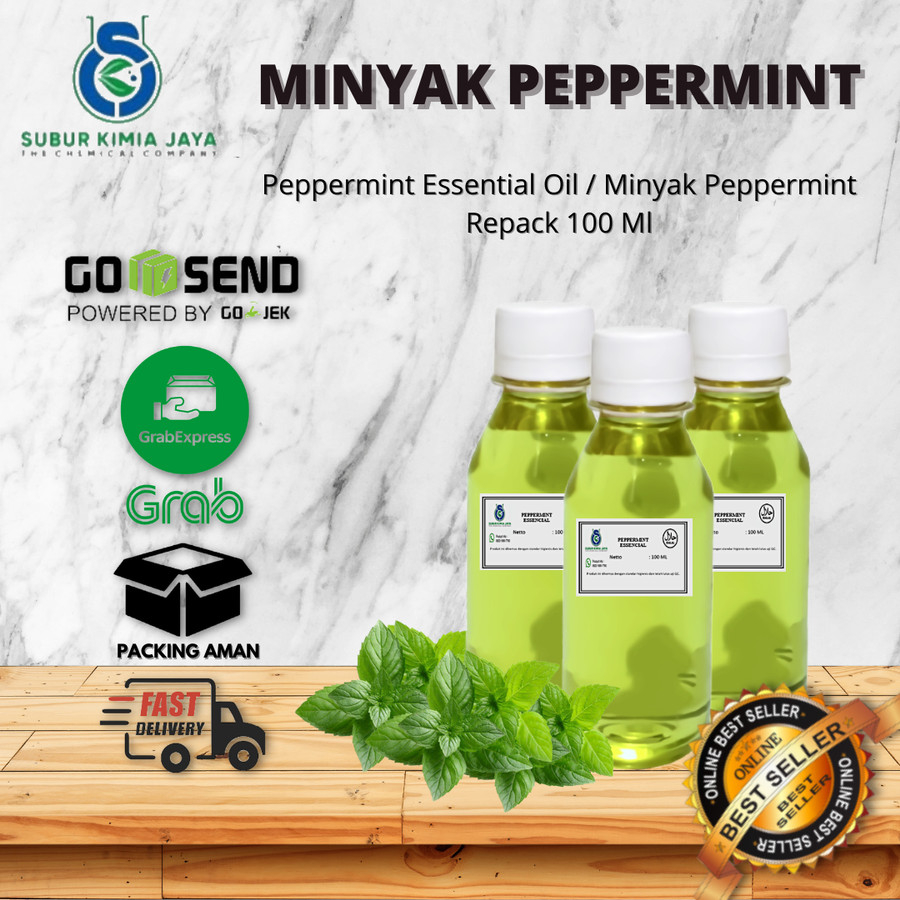 Jual Peppermint Essential Oil ( Minyak Mint ) 100 ML | Shopee Indonesia