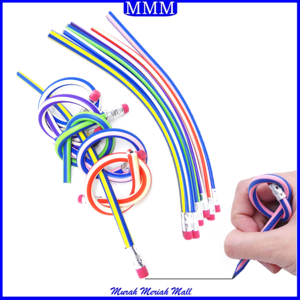 Jual MMM Pensil Lentur Fleksibel Pensil Gulung Flexibel Pensil Sekolah ...