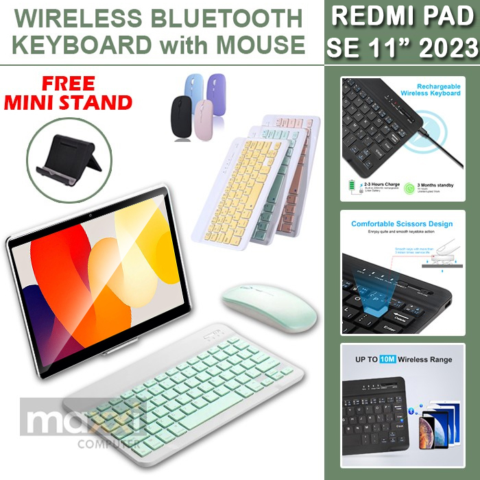 Jual Xiaomi Redmi Pad SE 11" 11 Inch Tab Tablet 2023 !! FREE STAND ...