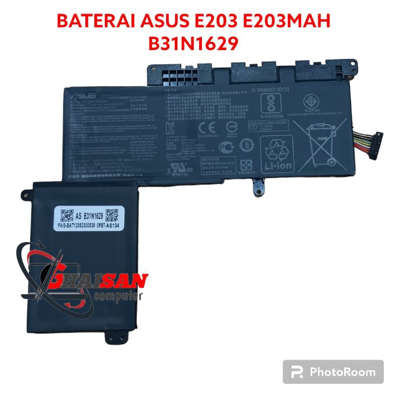 Jual BATTERAI BATTERY ASUS E203 E203MAH B31N1629 ORIGINAL | Shopee Indonesia