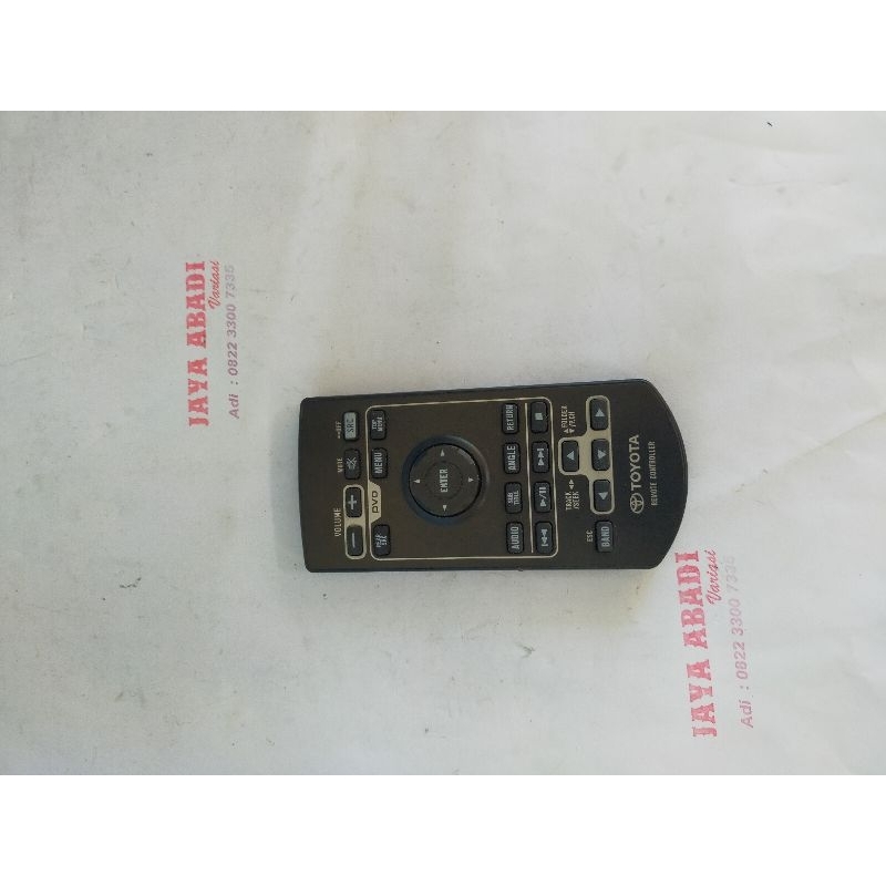 Jual remote control head unit original Fortuner vrz atau innova ...