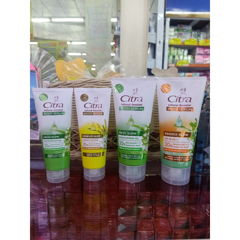 Jual citra fresh glow multifunction aloe bright UV, 100ml, 180ml, 45ml ...