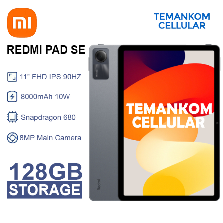 Jual Tab Xiaomi Murah Redmi Pad SE Redmipad SE 4/128 4GB 128GB Wifi ...