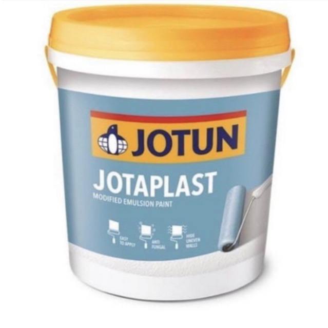 Jual Cat Tembok Interior Jotun Jotaplast Tinting New White 26kg/ Khusus ...