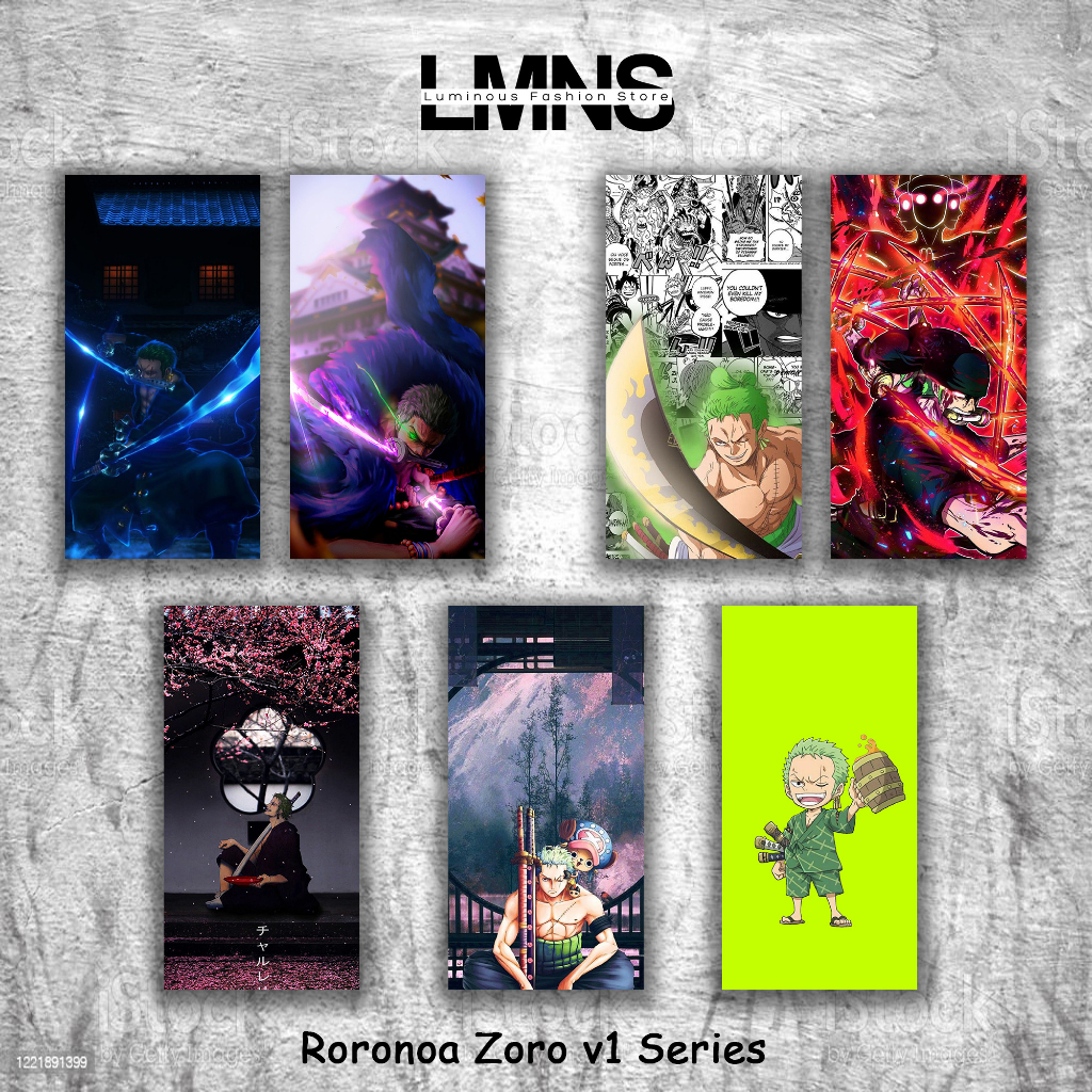Jual Luminouss.id - Roronoa Zoro V1 - Wall Decor Hiasan Dinding One ...