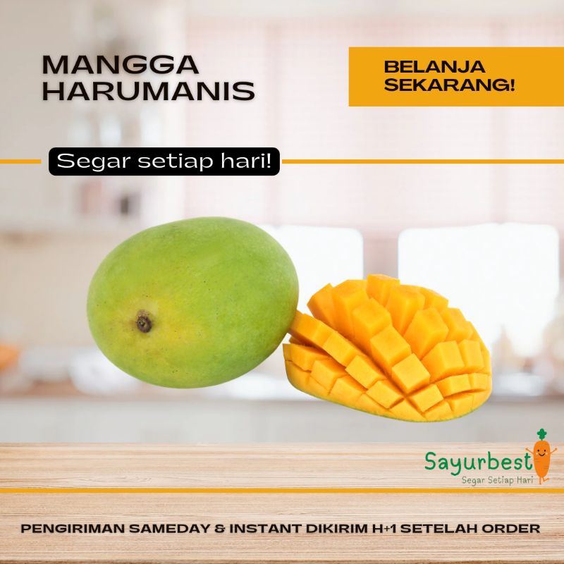Jual Buah Mangga Harumanis 900gr-1kg | Shopee Indonesia