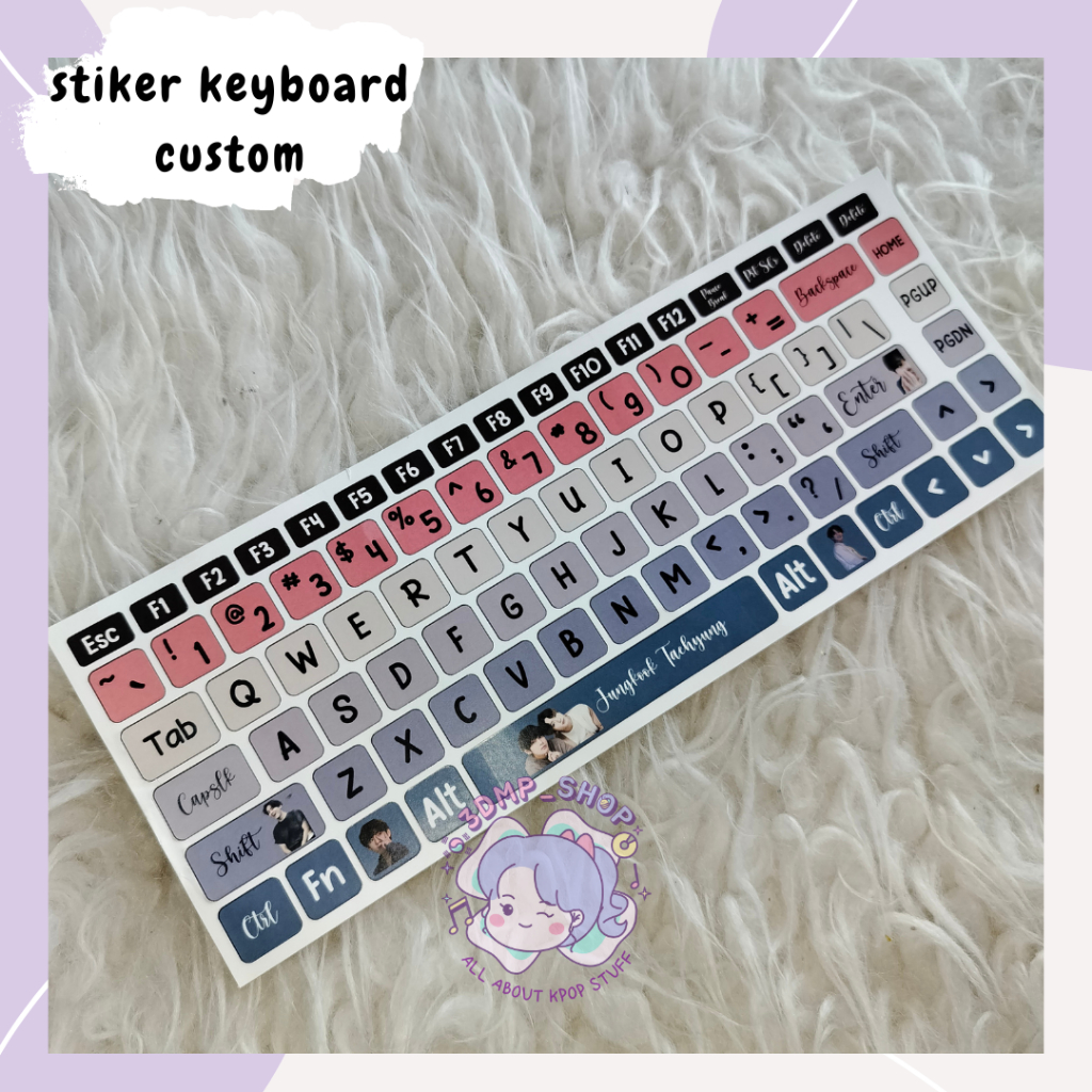 Jual STIKER KEYBOARD CUSTOM | Shopee Indonesia