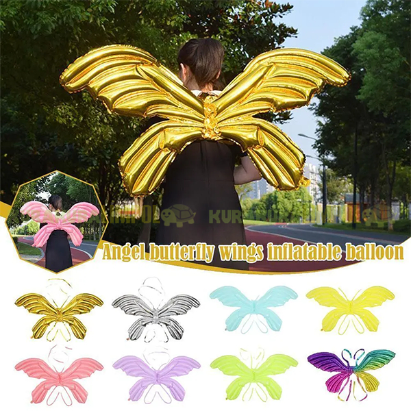 Jual Balon Foil Sayap Kupu-Kupu Dekorasi Ulang Tahun Butterfly Wing ...