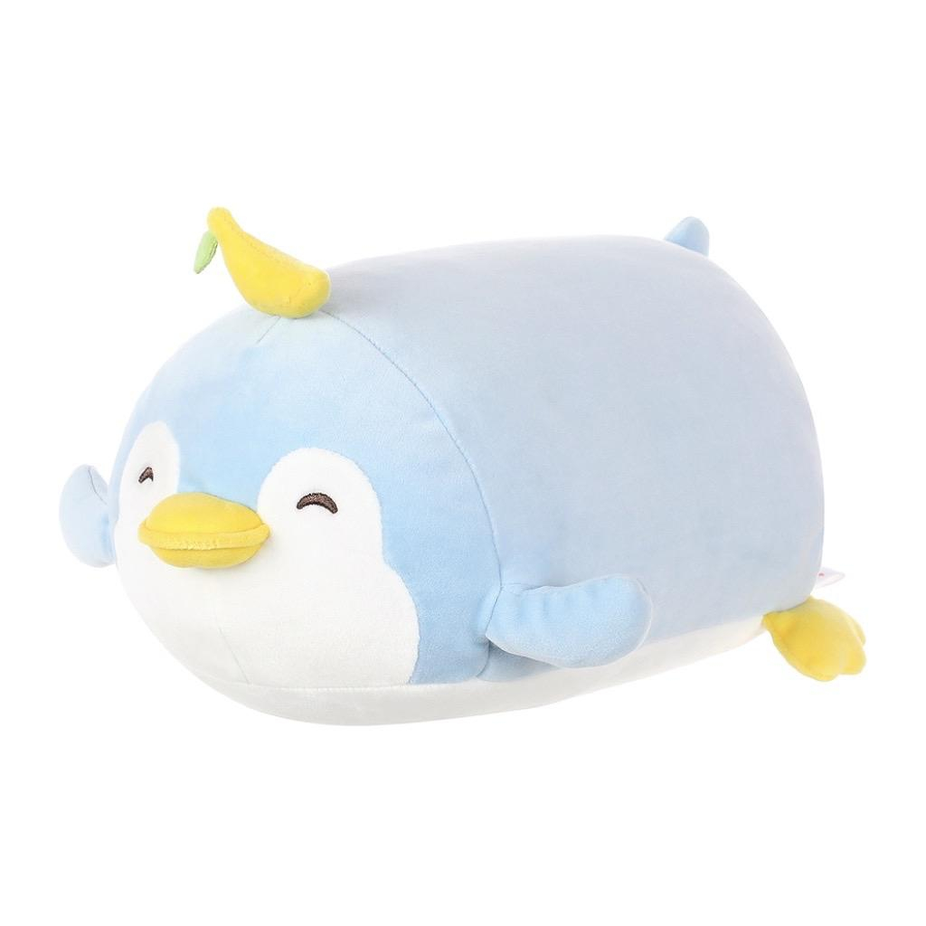 Jual Boneka Plush Toys PP Cotton Soft and Cute Fuzzy Plush Pinguin Abu ...