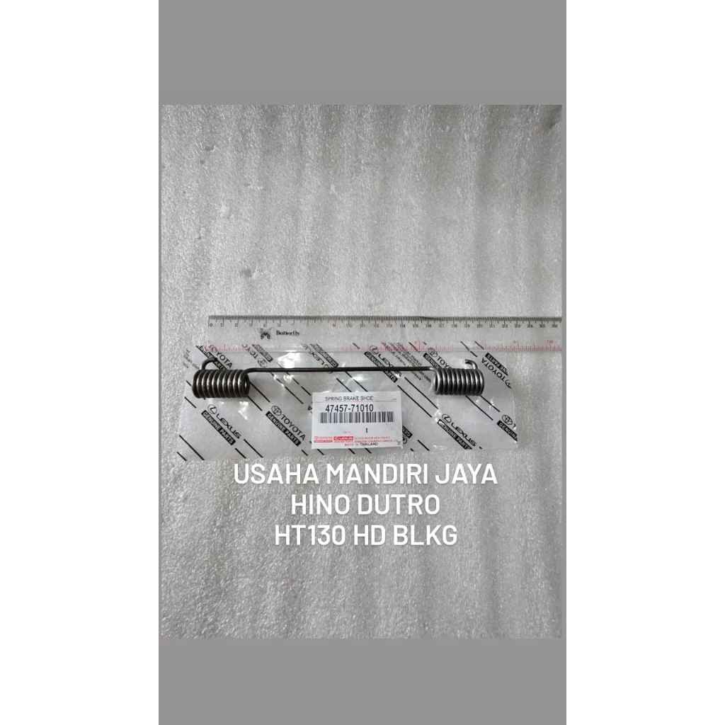 Jual SPRING BRAKE SHOE PER PIRODO KAMPAS REM BELAKANG HINO DUTRO 130 HD ...