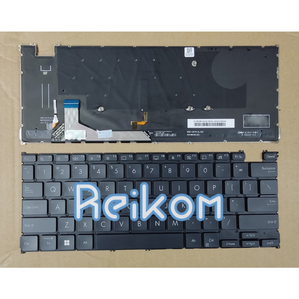 Jual Keyboard Asus Zenbook 13 s OLED UM5302 UM5302t UM5302ta Zenbook 14 ...