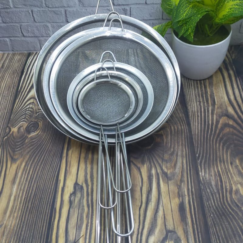 Jual SARINGAN TEH / SARINGAN MINYAK GORENG / SARINGAN CEKO STAINLESS ...