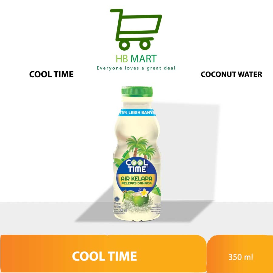 Jual COOL TIME COCONUT WATER Air Kelapa 350 ml | Shopee Indonesia