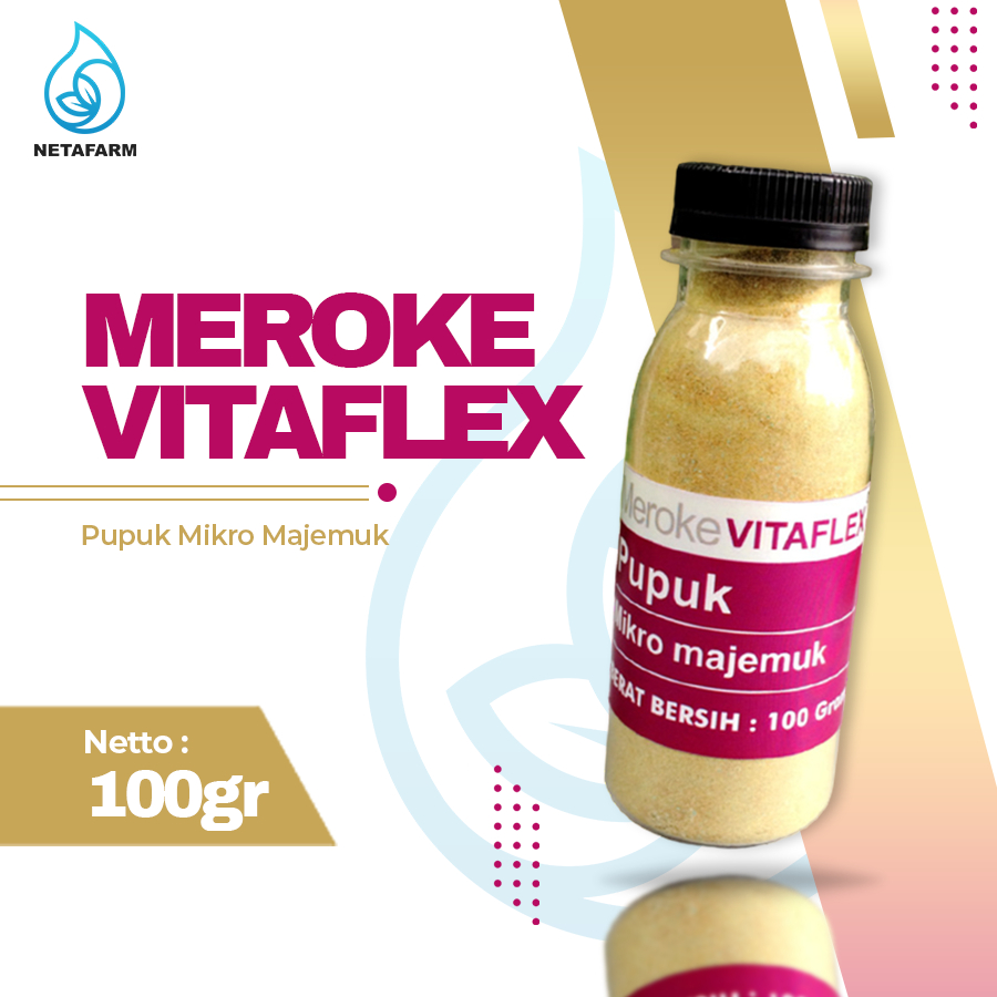 Jual PUPUK MEROKE Mikro Majemuk VITAFLEX - Kemasan 100 gr | Shopee ...