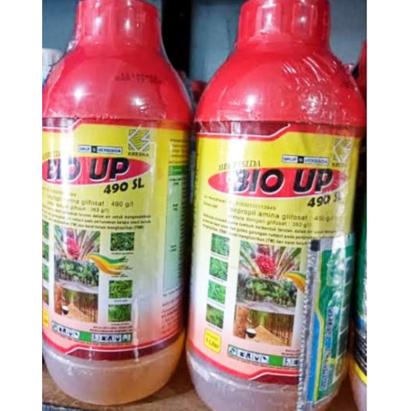 Jual Herbisida BIO-Up 490 SL 1 liter ( racun rumput sistemik ) | Shopee ...