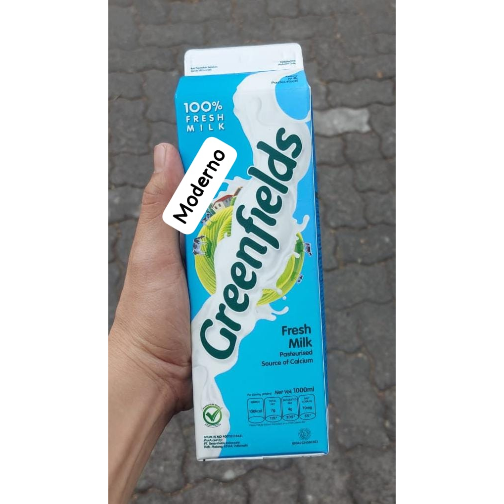 Jual Greenfields Fresh Milk 1 Liter | Shopee Indonesia