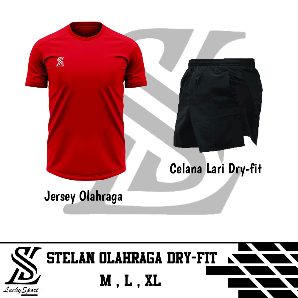 Jual SETELAN JERSEY BAJU RUNNING CELANA LARI MURAH FUTSAL JOGGING ...