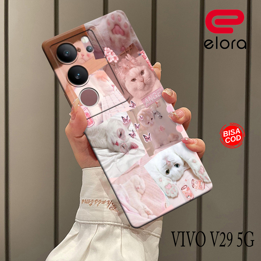 Jual Case Hp VIVO V29 5G Terbaru - Elora - Casing Vivo V29 5G - Fashion Case Aesthetic - Kesing ...