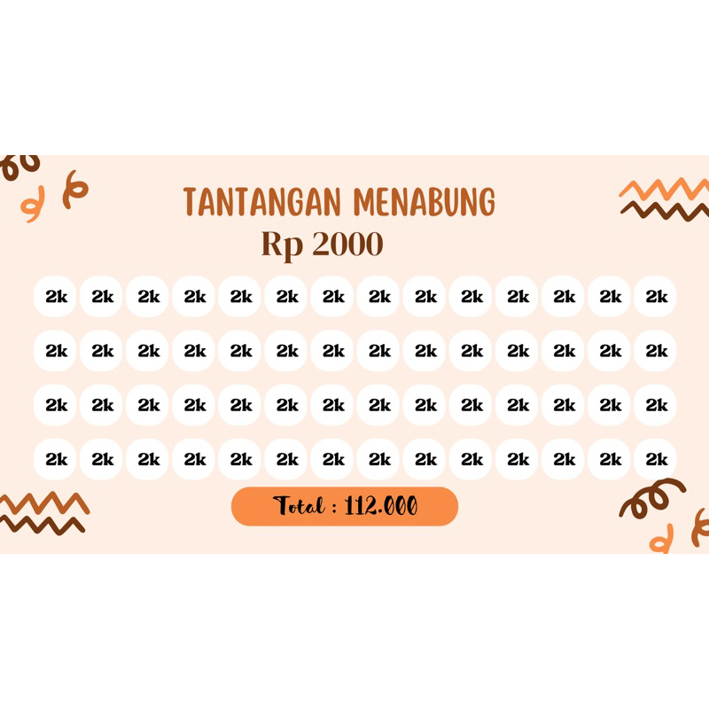 Jual Stiker Toples Tantangan Menabung | Shopee Indonesia