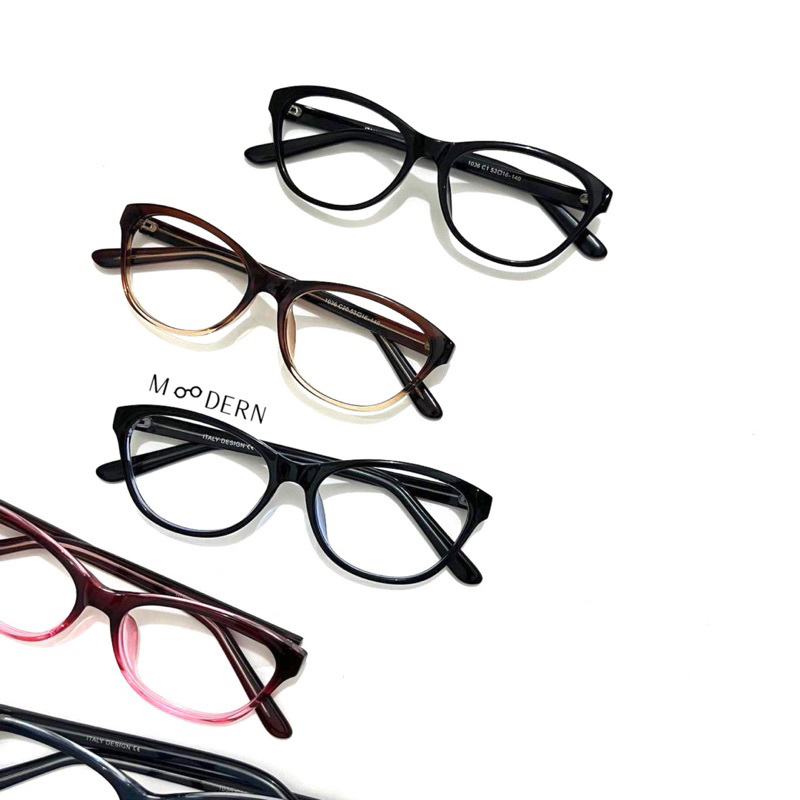 Jual 𝐌𝐨𝐨𝐝𝐞𝐫𝐧 - Frame Kacamata M1036 Perempuan | Shopee Indonesia