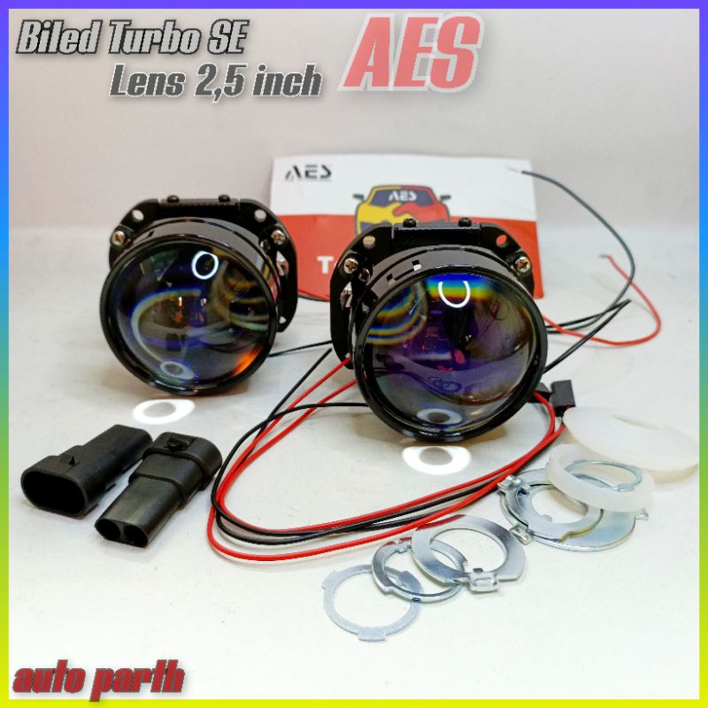 Jual biled AES Turbo SE projector lens 2,5 inch | Shopee Indonesia