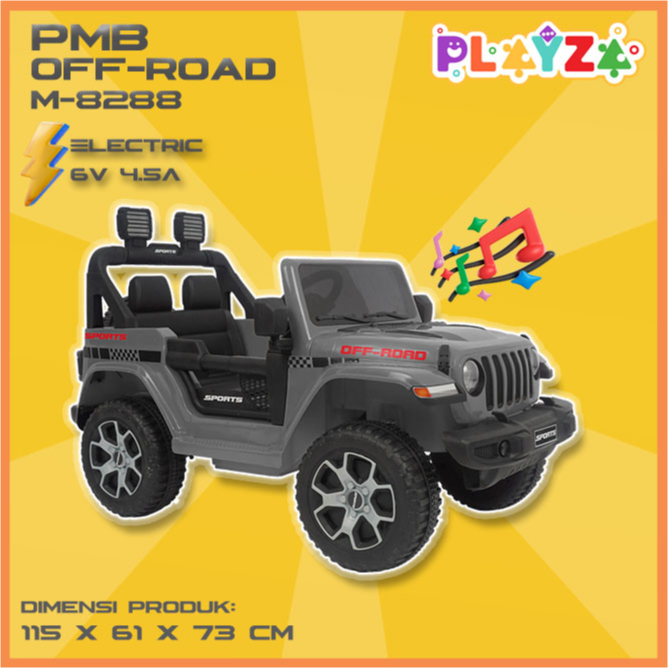 Jual Mainan anak mobil listrik aki PMB M 8288 / M-8288 / M8288 Jeep ...