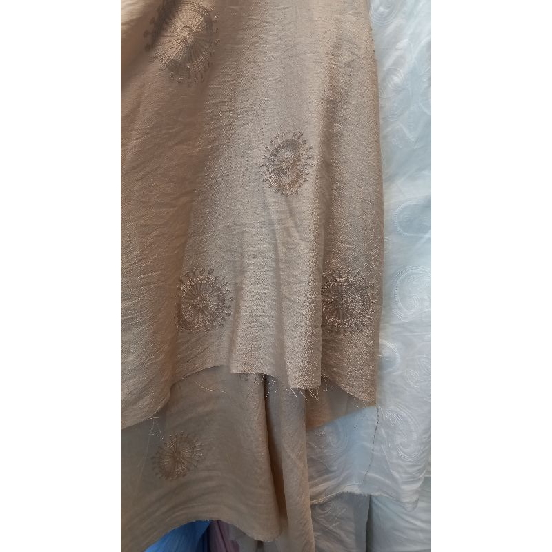 Jual KAIN BAHAN POLO LINEN BORDIR BANYAK CORAK DAN MOTIF IMPORT ...