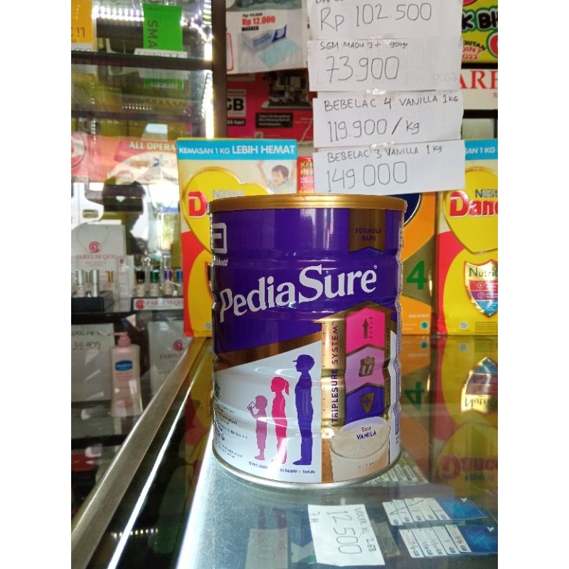 Jual PEDIASURE TRIPLESURE VANILA 850gr | Shopee Indonesia