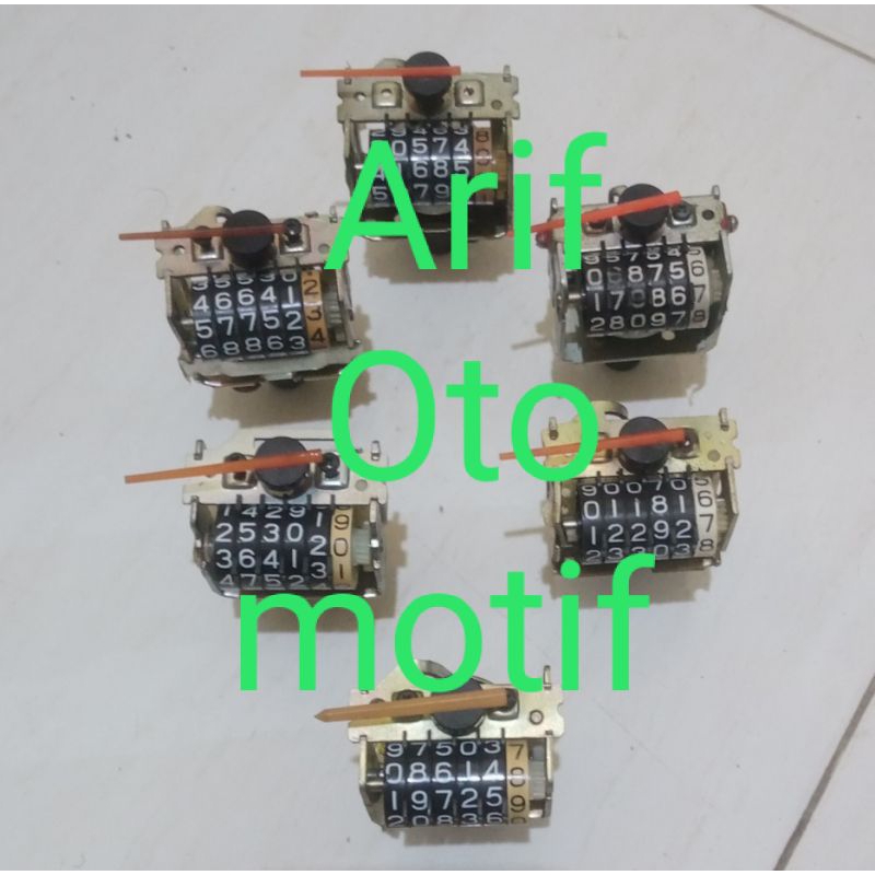 Jual Mesin kilometer speedometer universal khusus angka dibawah jarum ...