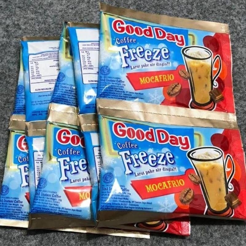 Jual KOPI Good day FREEZE Mocafrio all variant 30g RENCENG ( ISI 10 ...