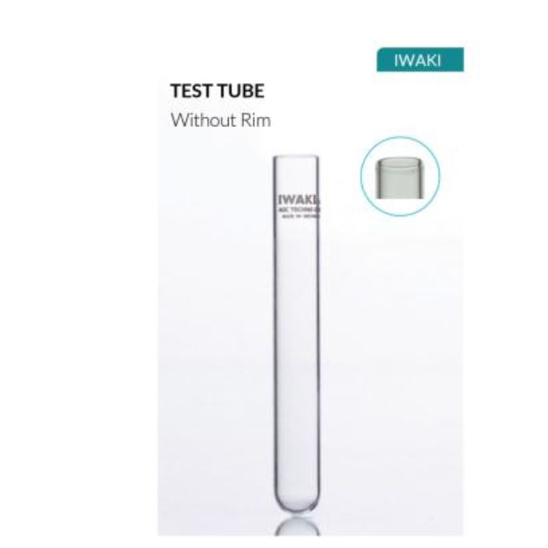 Jual TABUNG REAKSI 5mL.13x75mm. TEST TUBE w/o rim. IWAKI PYREX | Shopee ...