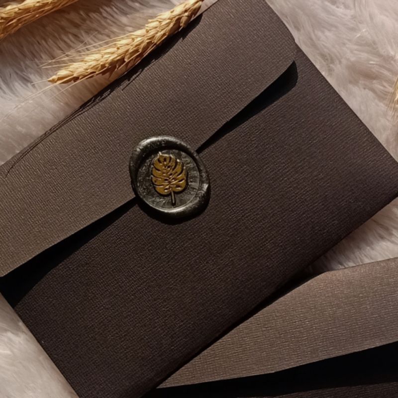 Jual AMPLOP HITAM BLACK SERIES AMPLOP BLACK PAPER DAN WAX SEAL | Shopee ...