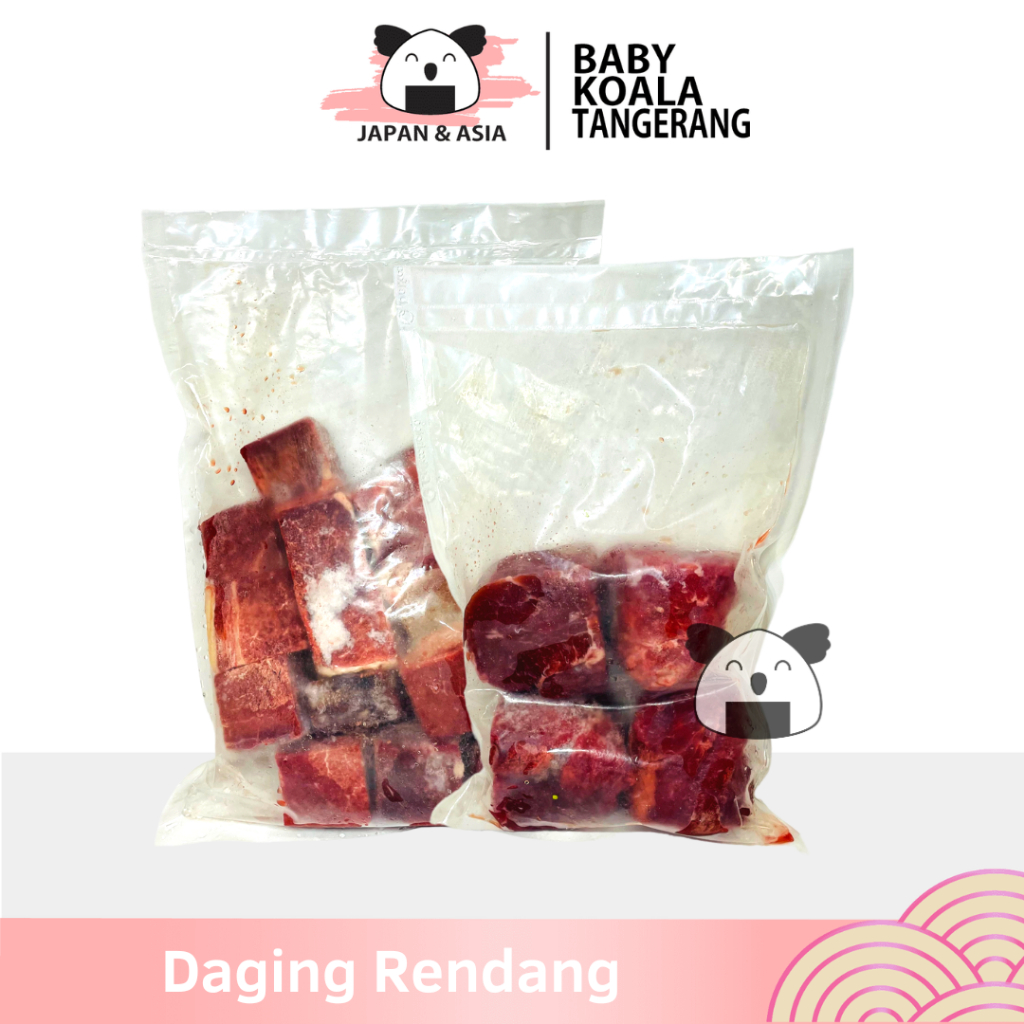 Jual BEEF Daging Rendang 500 g Halal | Daging Sapi | Shopee Indonesia