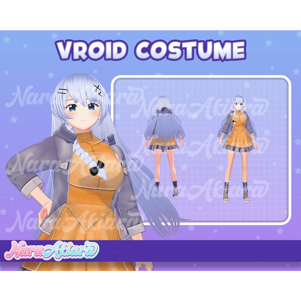 Jual Koleksi Kostum 3D Vroid Transformasi Tampilan Karakter Streamingmu ...