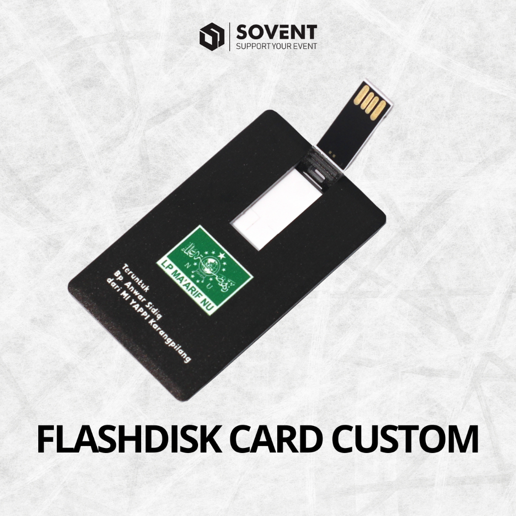 Jual Flashdisk Custom Kartu Card Print/ Souvenir Merchandise | Shopee ...