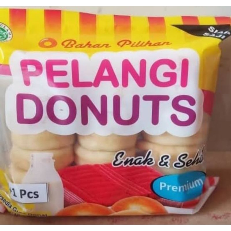 Jual DONAT PELANGI/DONAT PREMIUM DONAT GULA | Shopee Indonesia