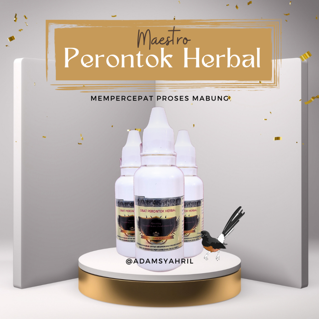 Jual Gam - MAESTRO PERONTOK BULU HERBAL (Khusus Burung Susah Mabung ...