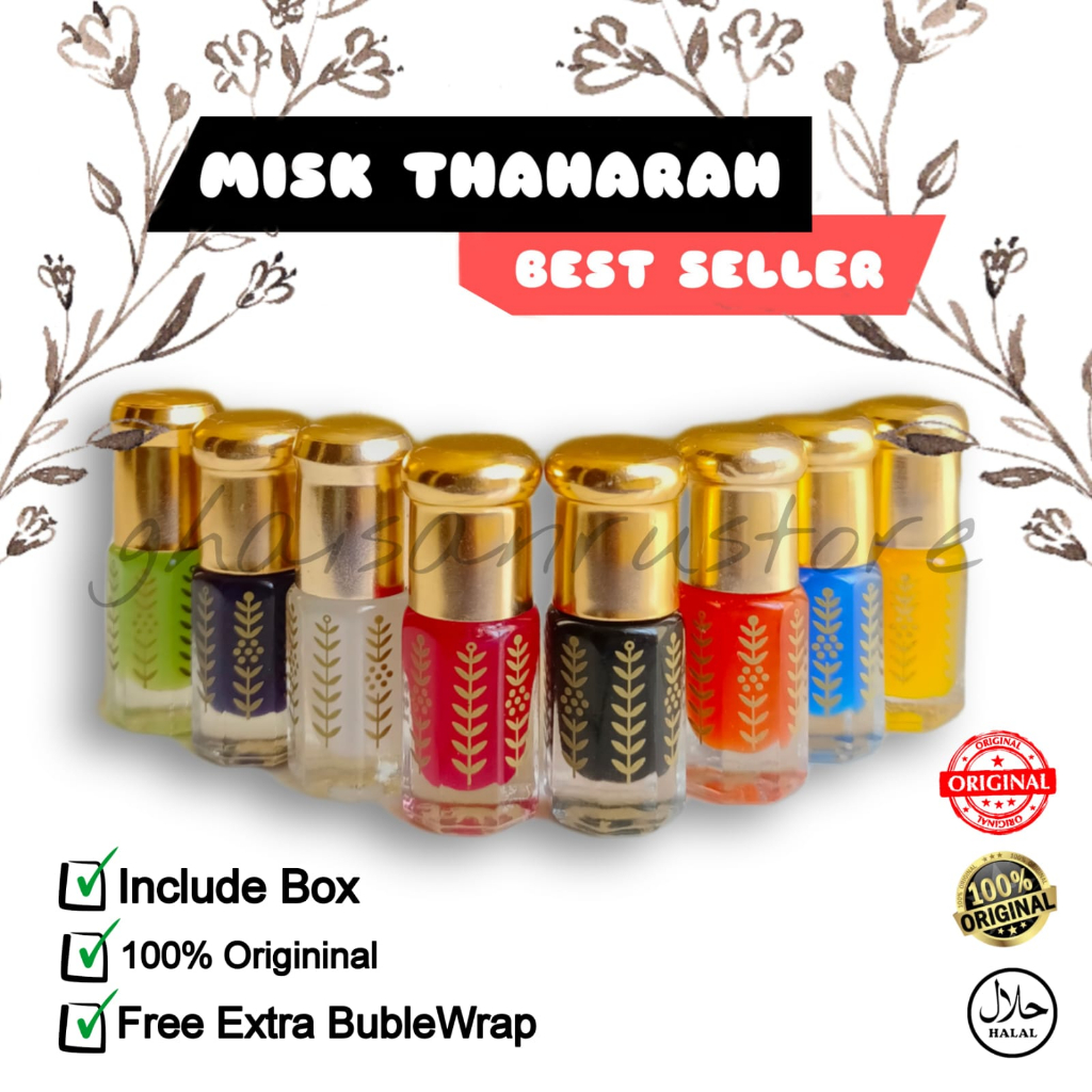 Jual Misk Thaharah 3ml 1 Box isi 12Pcs Original Parfum Miss V | Shopee ...