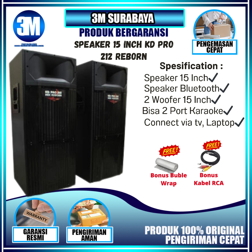 Jual SPEAKER KD PRO 215 REBORN I SPEAKER KD PRO 215 MIX REBORN GEN 2 ...