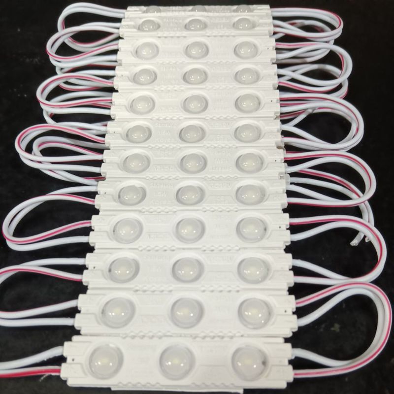 Jual lampu led modul 3 mata samsung korea DC 12V 1.5W putih 6500K | Shopee Indonesia