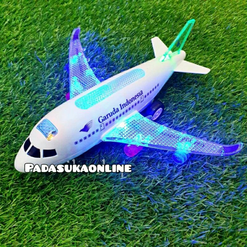 Jual MAINAN PESAWAT GARUDA INDONESIA AIRBUS A380 / PESAWAT MINI AIRBUS ...
