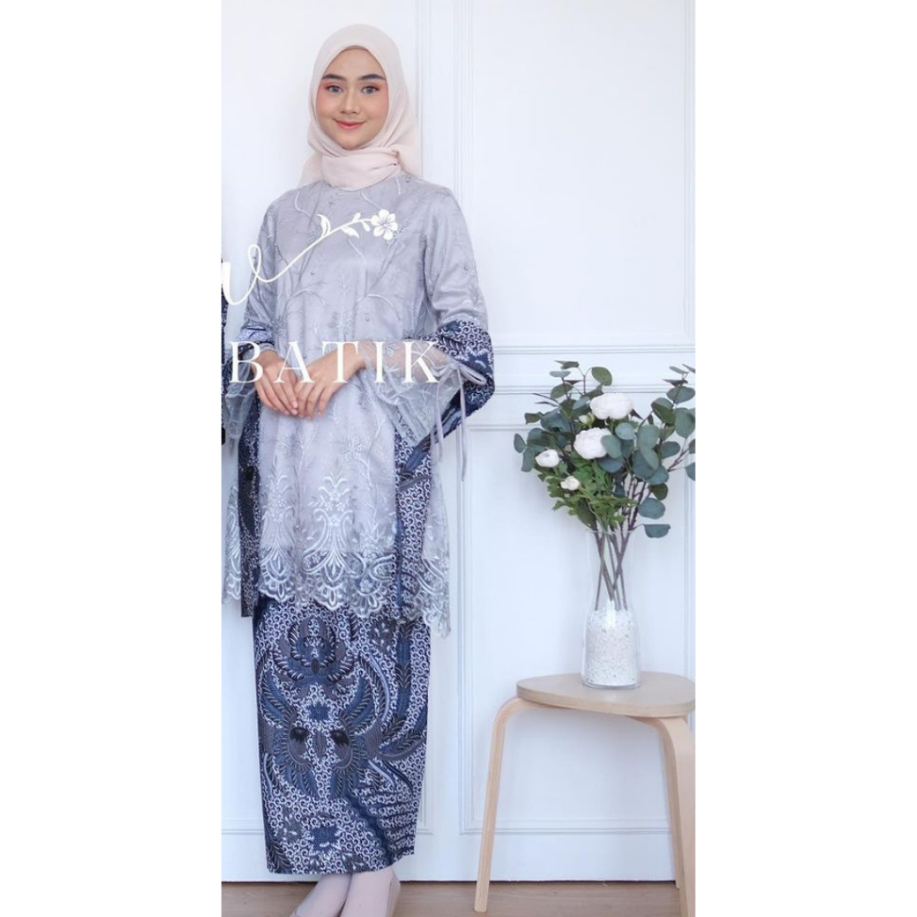 Jual KEBAYA COUPLE KEBAYA SET ROK MODERN KEBAYA TUNIK COUPLE BRUKAT ...