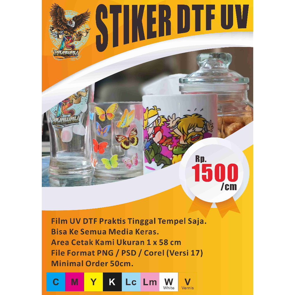 Jual STIKER DTF UV | Shopee Indonesia