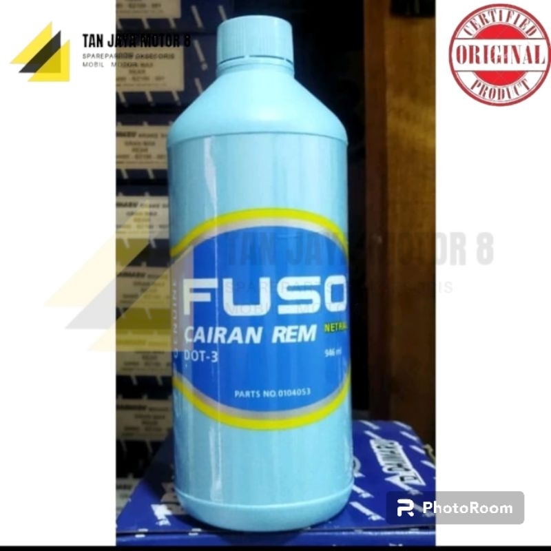 Jual OLI REM MINYAK REM MERK FUSO 946ML DOT3 | Shopee Indonesia