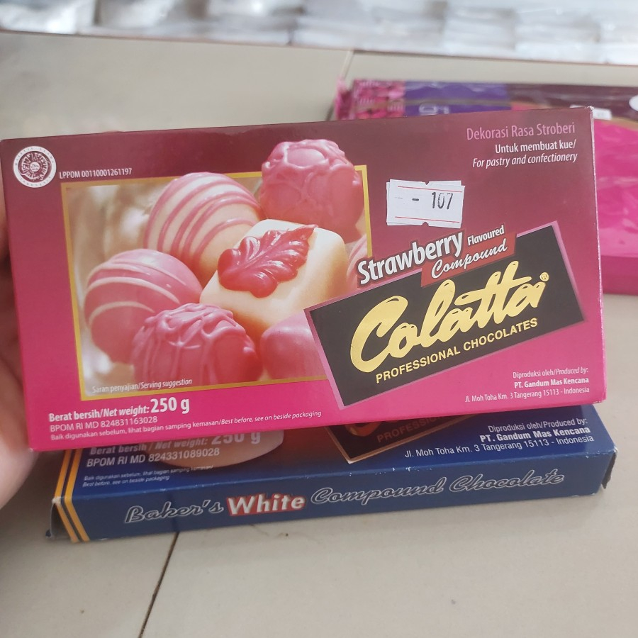 Jual COLATTA COMPOUND 250 GR / COKELAT BATANGAN COLATTA / COLATTA ...