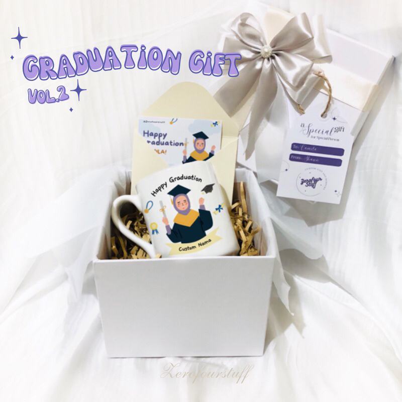 Jual GIFT SET HAMPERS (S) WISUDA VOL 2 / CUSTOM MUG / KADO GRADUATION ...