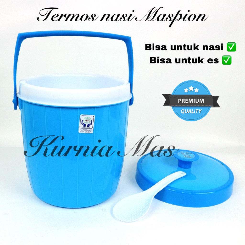 Jual Rice Bucket 6 Maspion Termos Nasi Termos Es Batu Ice Bucket USA ...
