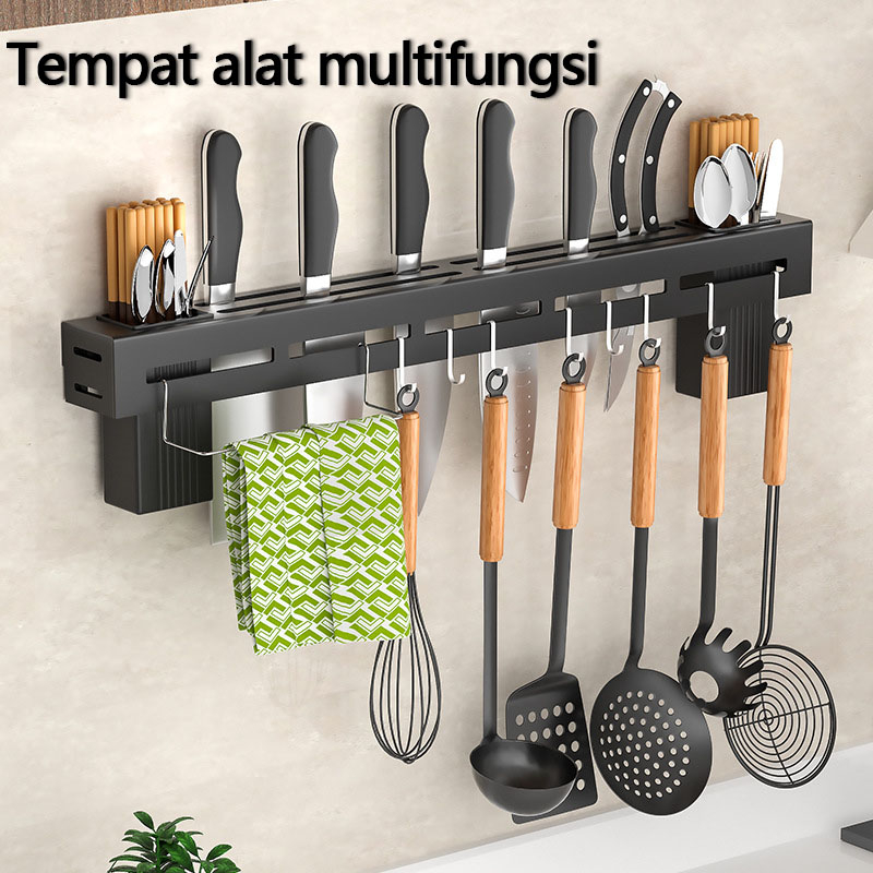 Jual Rak pisau dinding Dapur Stainless Steel Rak Gantung Dapur ...